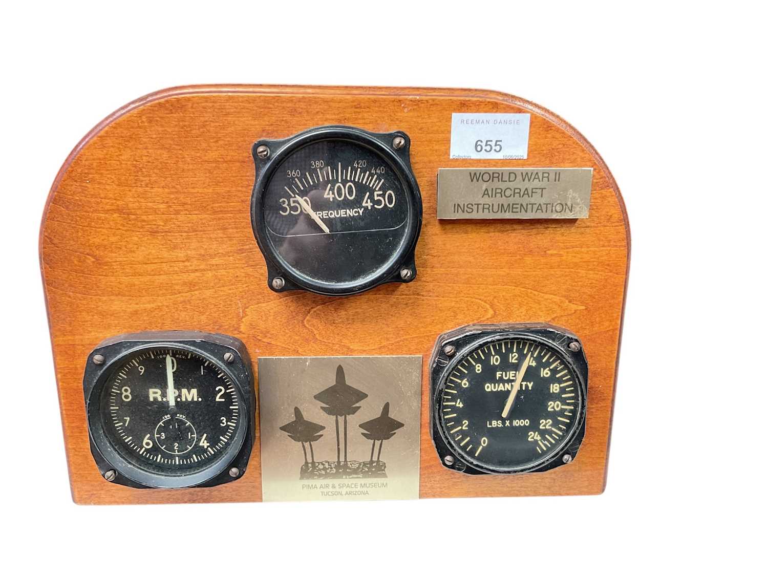 Lot 655 - Group of three Second World War era aircraft