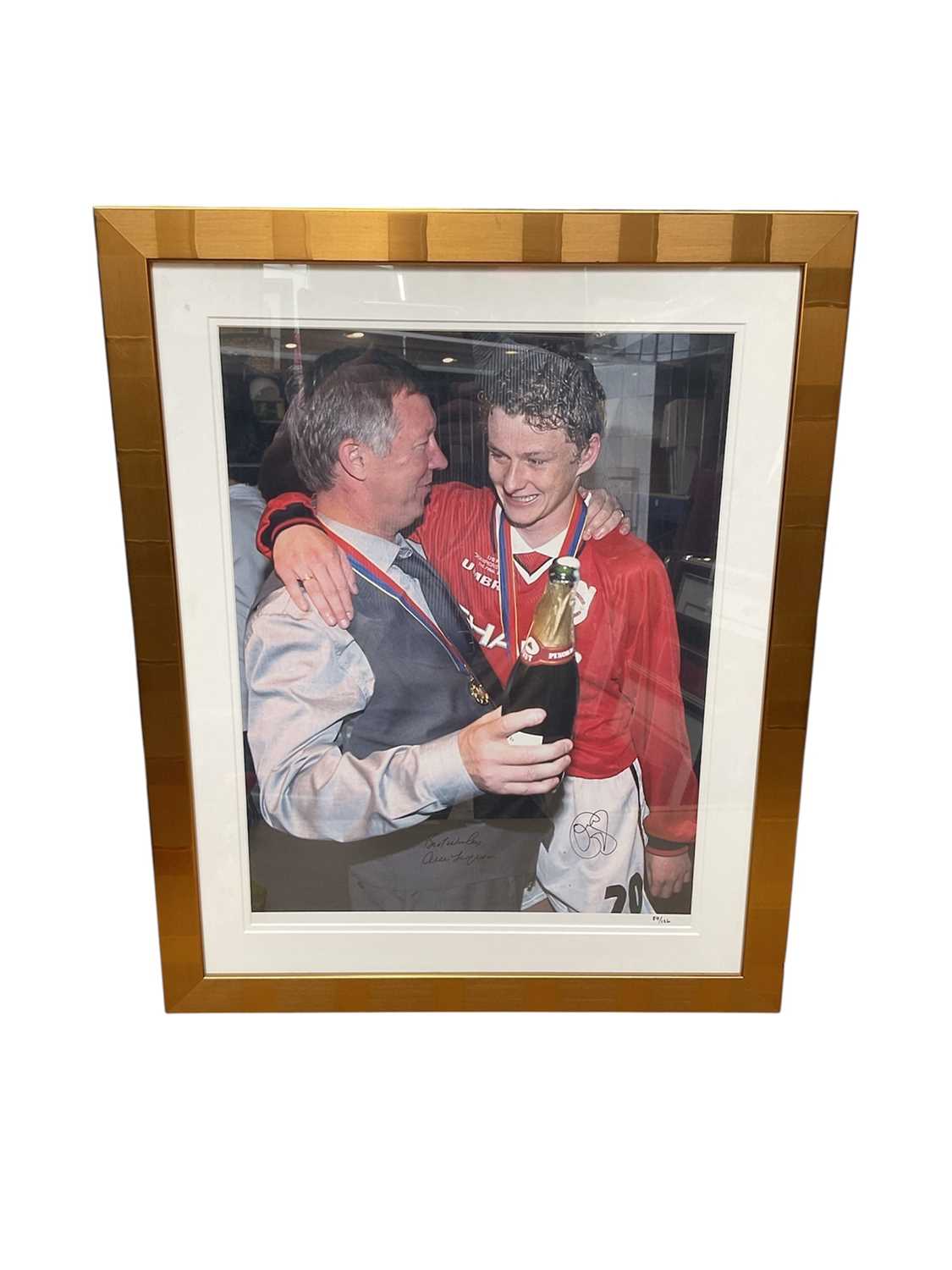 Lot 363 - Limited edition print of Sir Alex Ferguson
