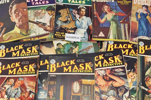 Lot 2519 - Black Mask - Pulp magazines selection of