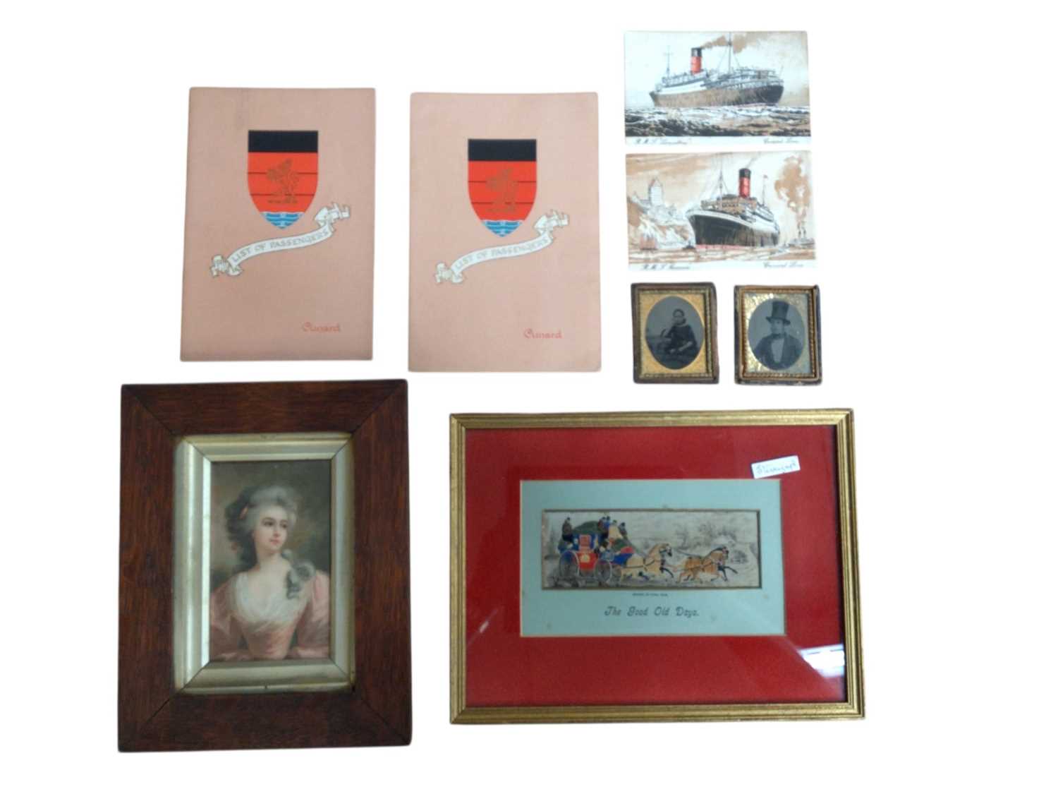 Lot 1165 - Group of ephemera, including naval