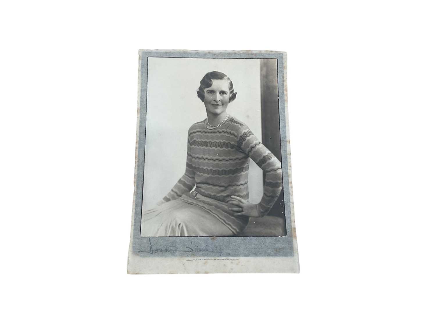 Lot 1270 - Society photograph by Dorothy Wilding (1893-
