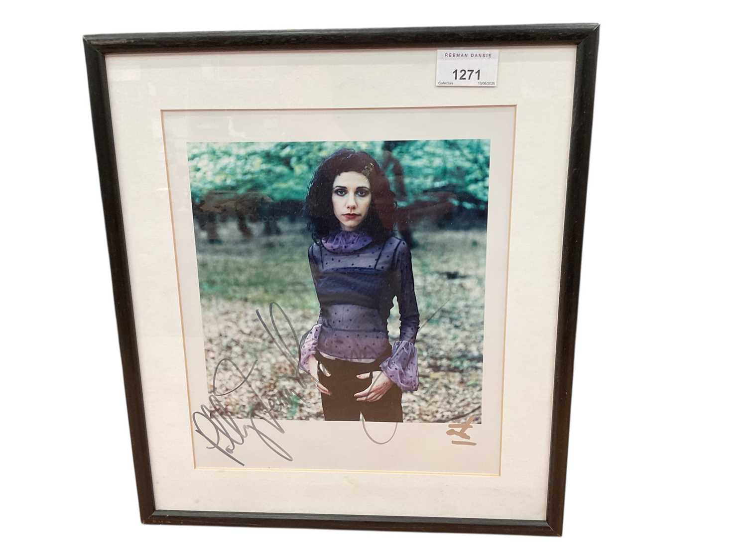 Lot 1271 - Autograph signed coloured photograph of