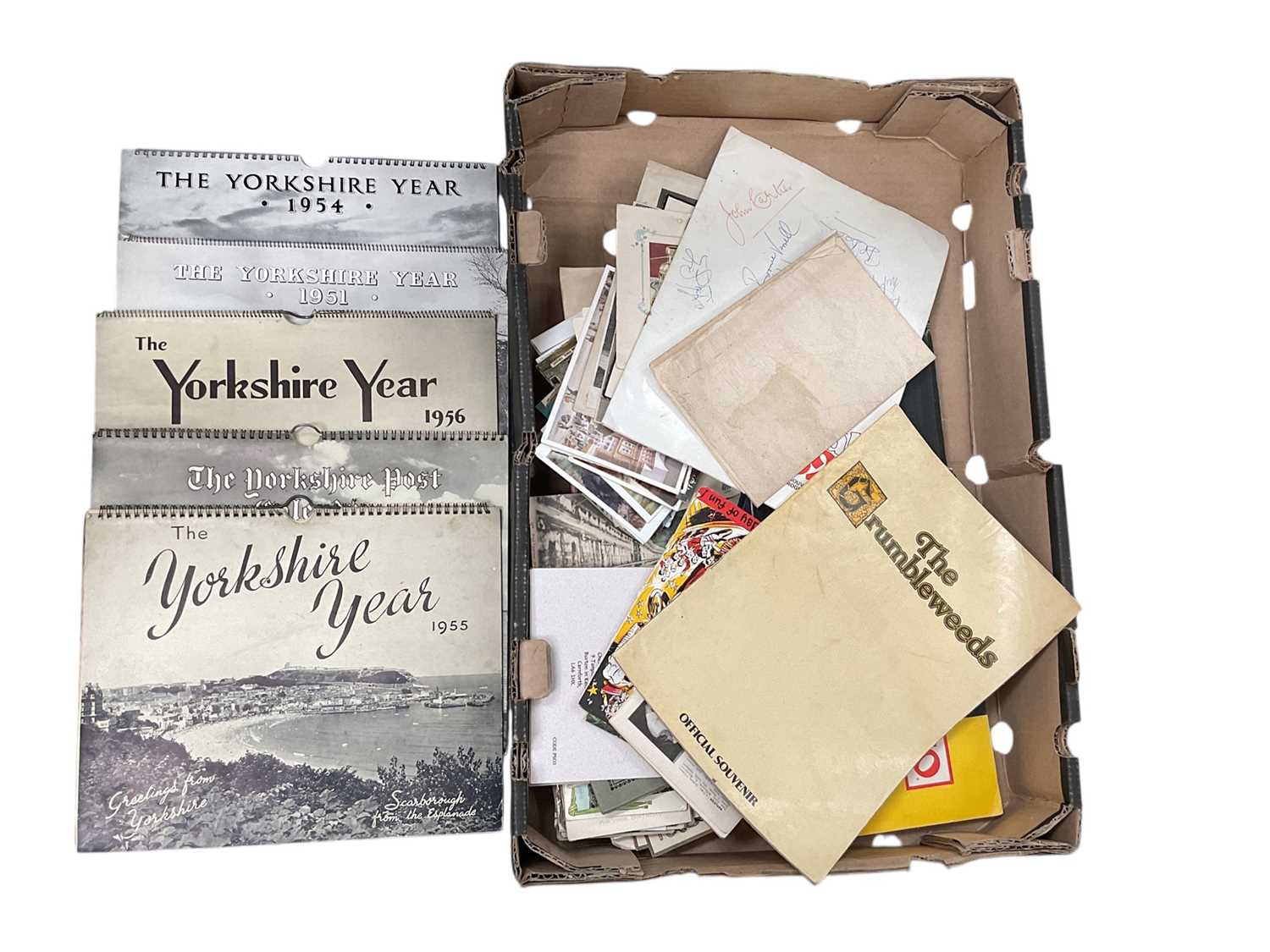 Lot 510 - Group of mixed ephemera including 1950's