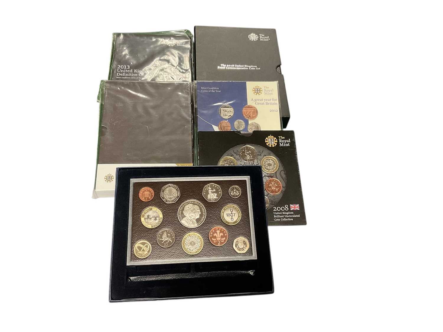 Lot 464 - G.B. - Royal Mint mixed 'Bimetalic'