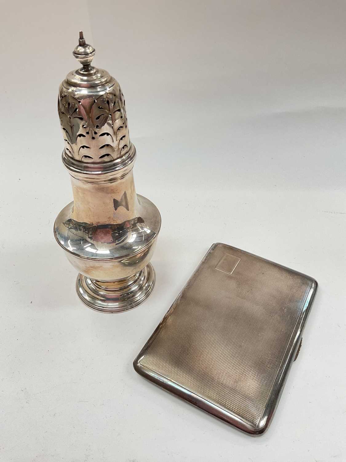 Lot 1152 - Victorian silver sugar castor (Sheffield