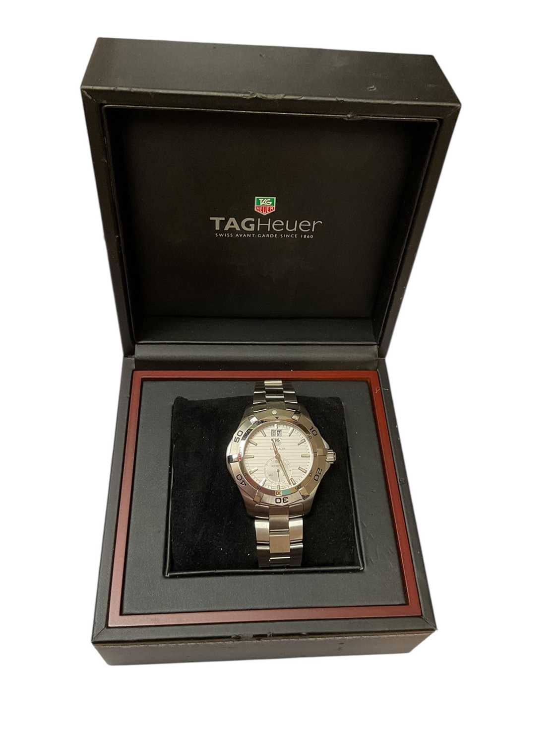 Lot 99 - Tag Heuer Aqua Racer stainless steel