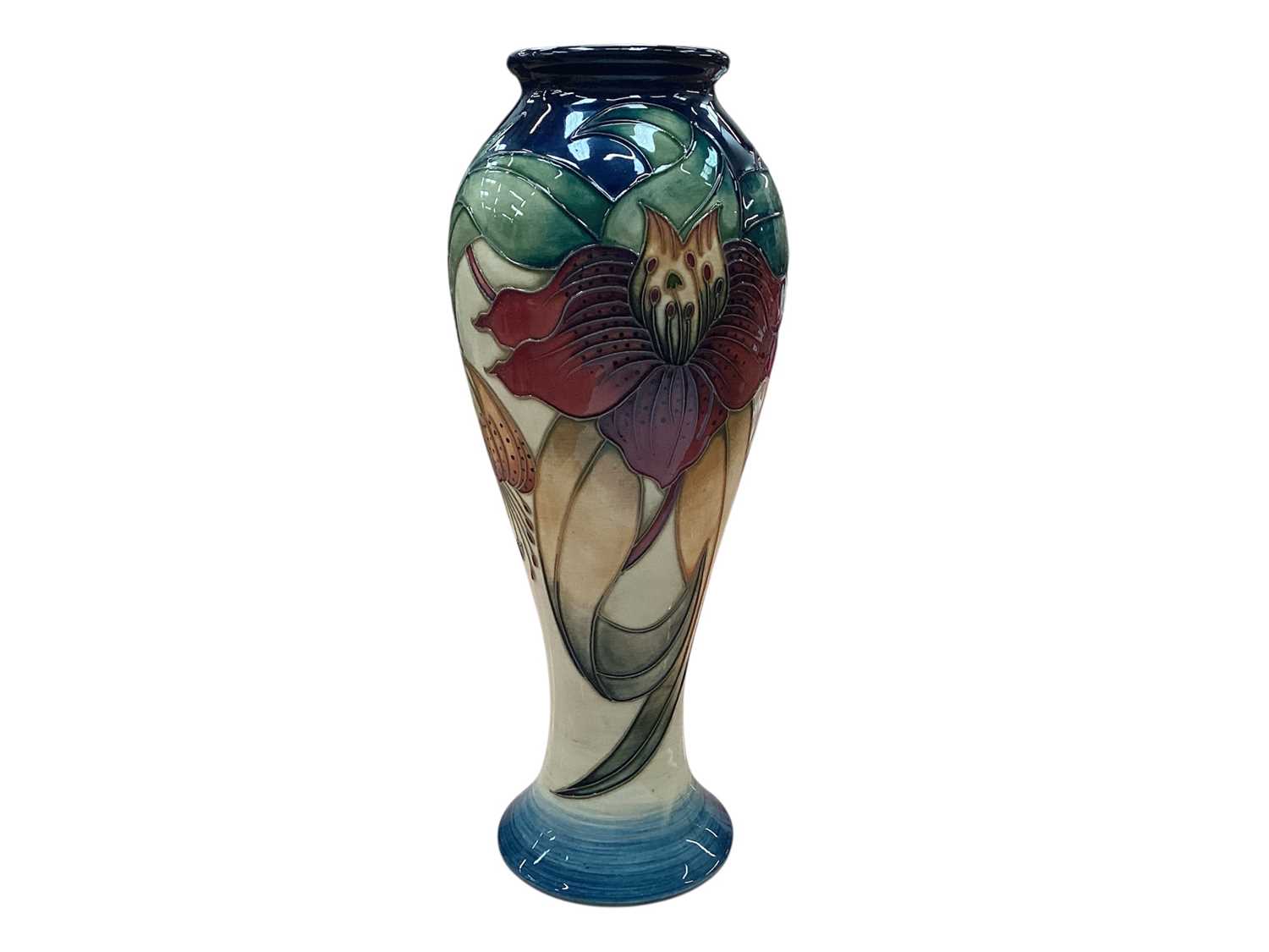 Lot 1008 - Moorcroft pottery vase decorated in the