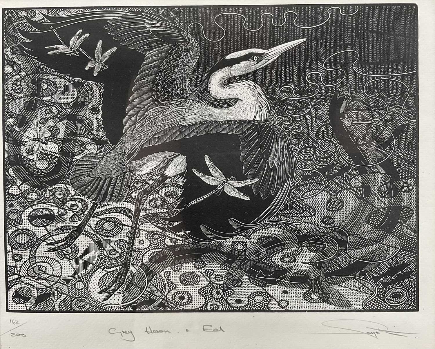 Lot 53 - Colin See-Paynton (1946-) wood engraving