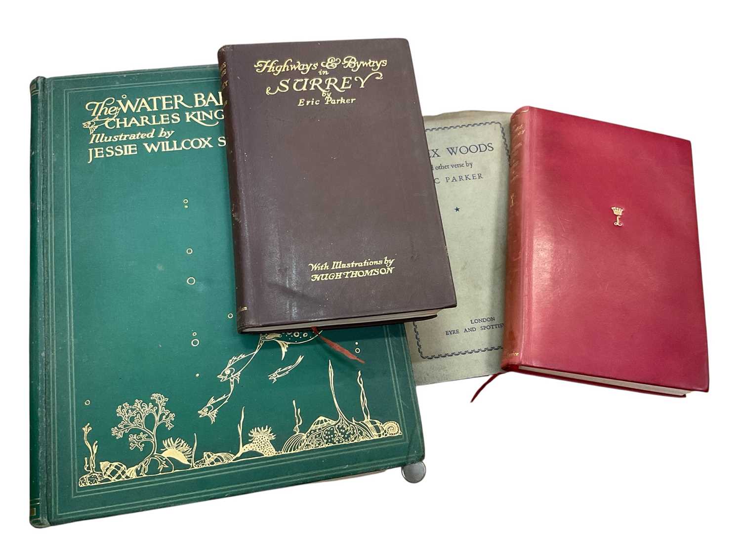 Lot 1661 - Eric Parker three signed books and Water