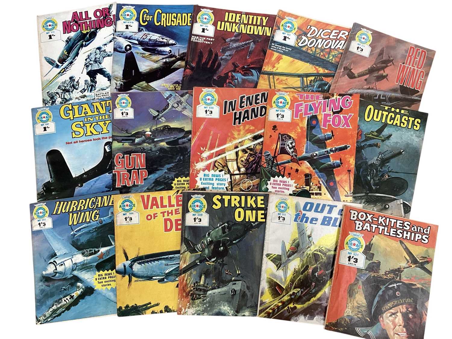 Lot 1544 - 45 issues + 1 holiday issue of Air Ace