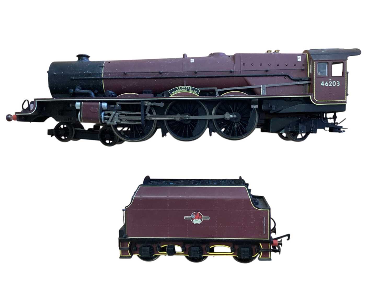 Lot 744 - Hornby OO Gauge BR maroon 4-6-2 Princess