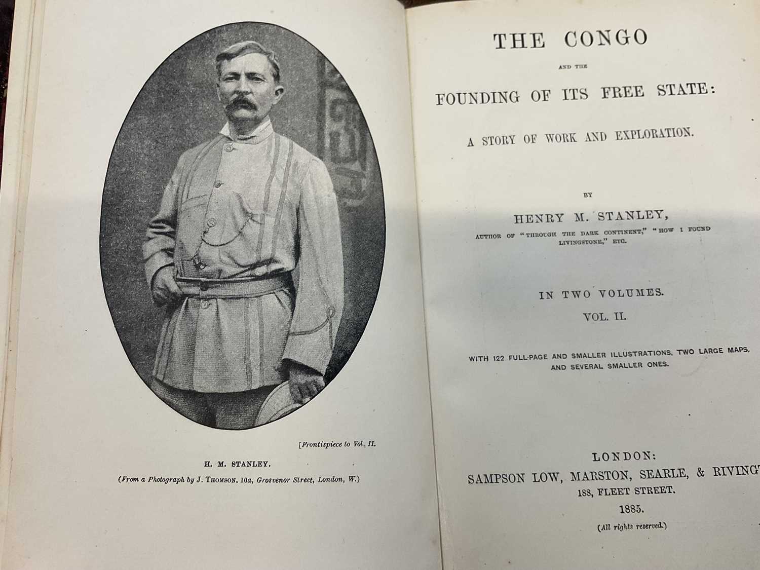 Lot 1419 - Henry Morton Stanley - The Congo and the