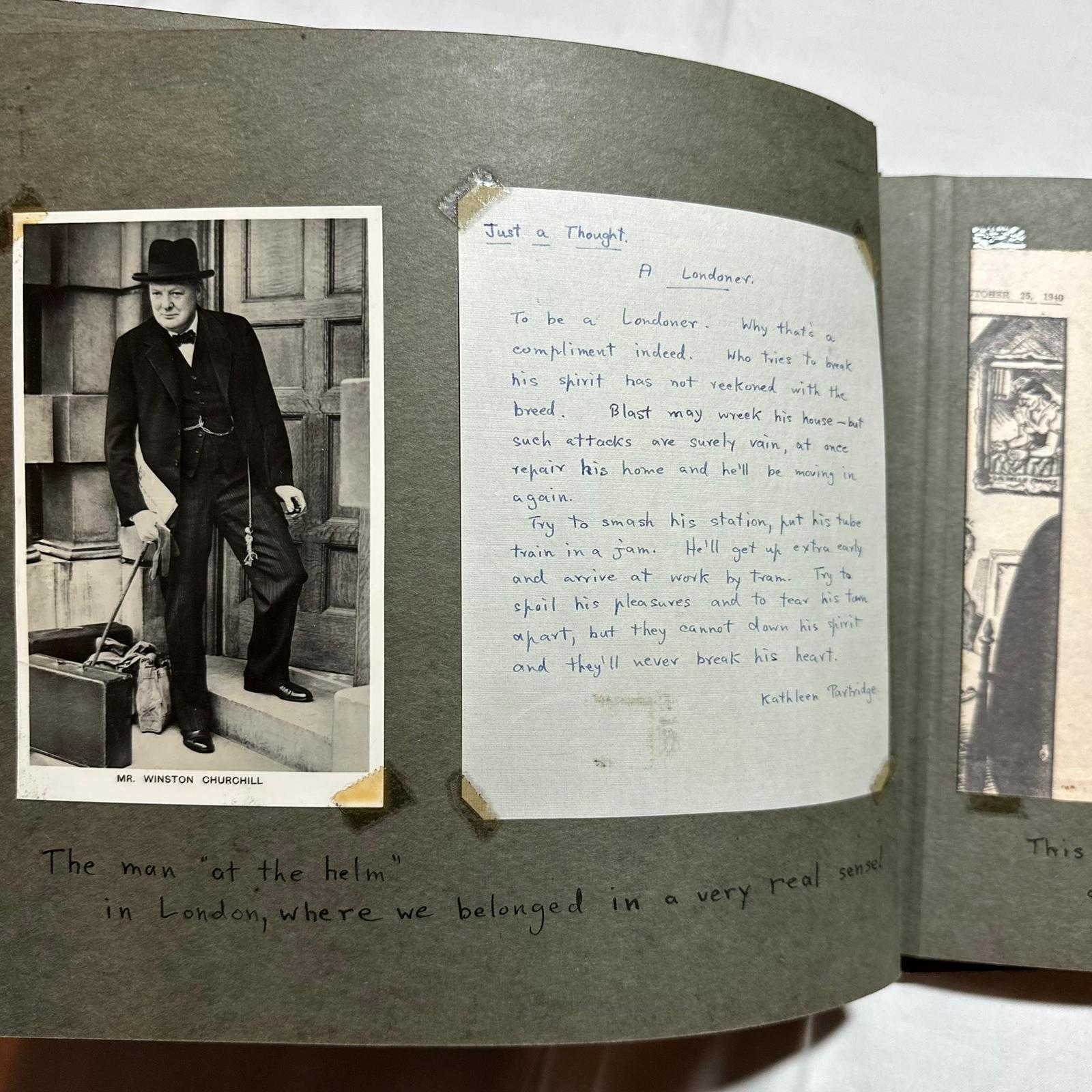 Lot 744 - Second World War interest- Evacuation To The