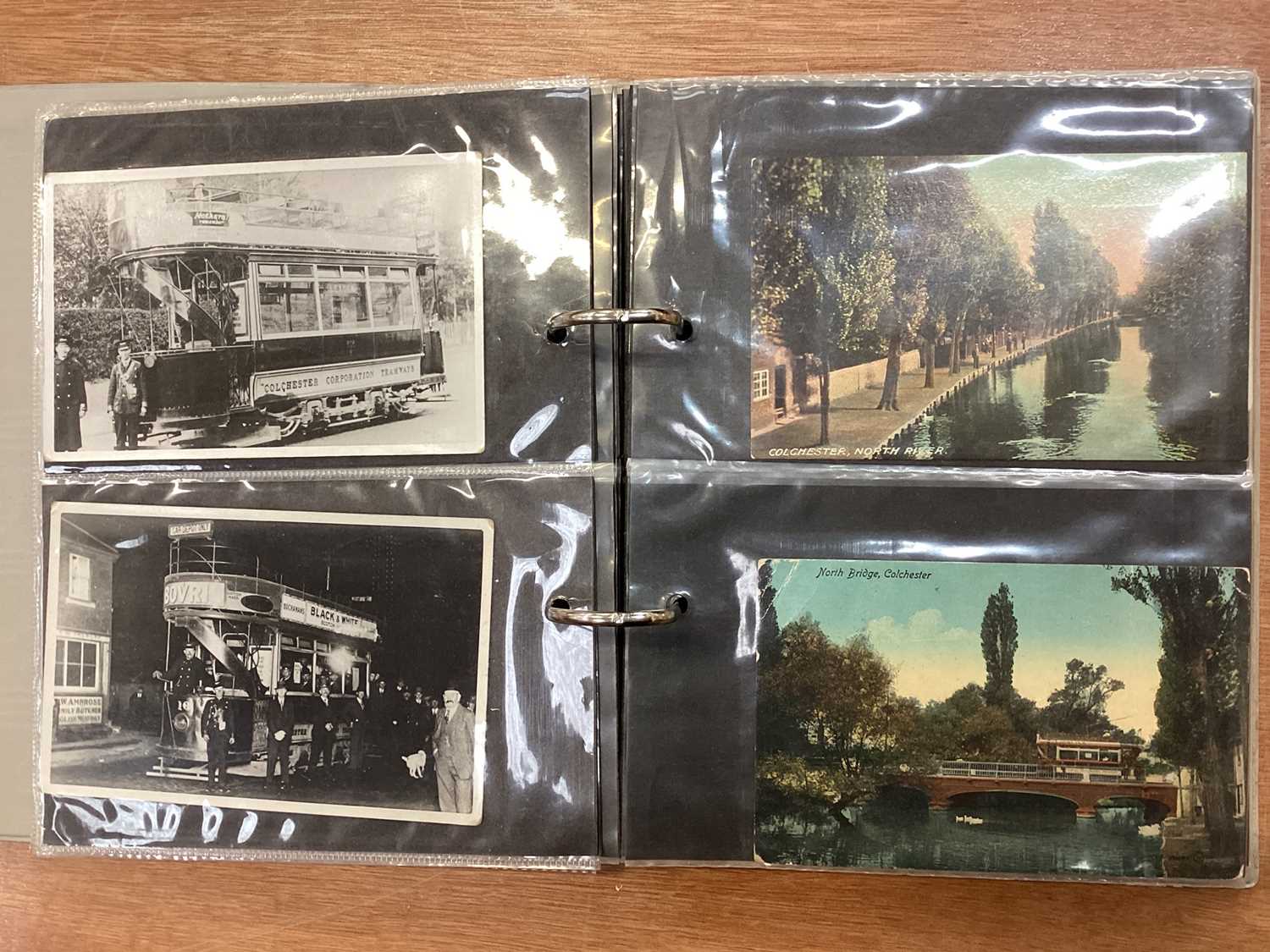 Lot 1160 - Postcards Colchester collection in four