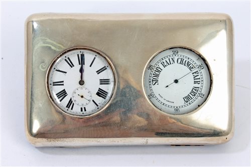 Lot 331 - Late Victorian Silverer mounted combination