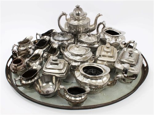 Lot 143 - Collection of early 19th century Silverer