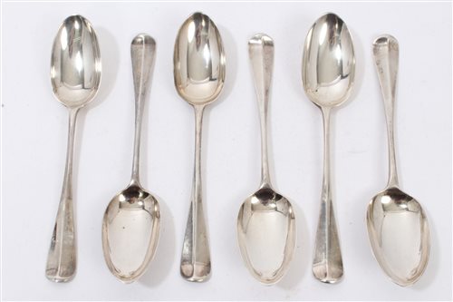 Lot 229 - Set of six Scottish Victorian Silverer