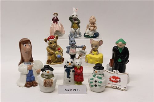 Lot 181 - Collection of Wade figures and ornaments