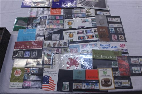 Lot 497 - Stamps - presentation packs, year packs,