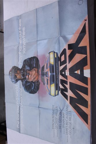 Lot 499 - Film Poster - Mad Max 1979 British quad Tom