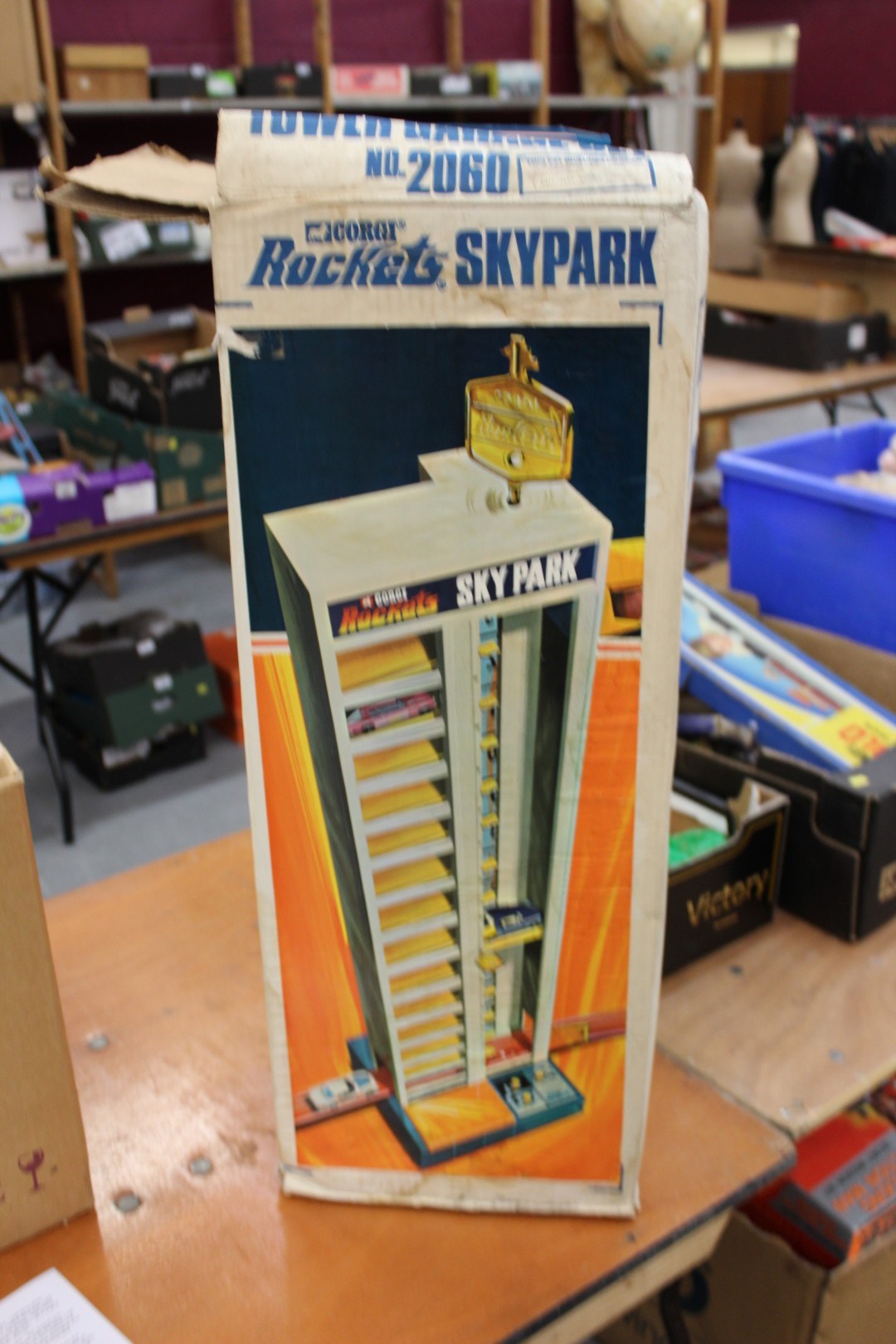 Lot 801 - Corgi Rocket Skypark Tower Garage Set no.