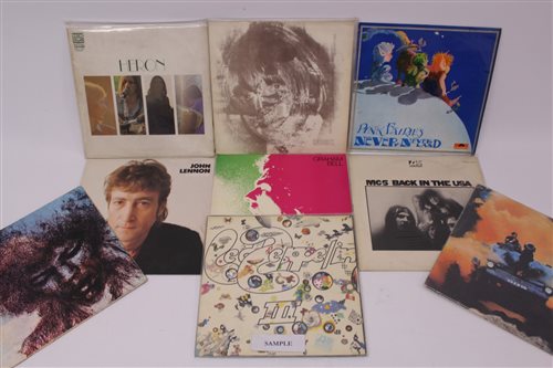 Lot 1616 - Four boxes of 1970s LP vinyl records - some