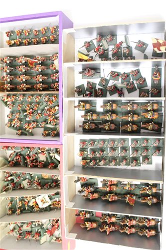 Lot 2774 - Collection of hand-painted miniature lead