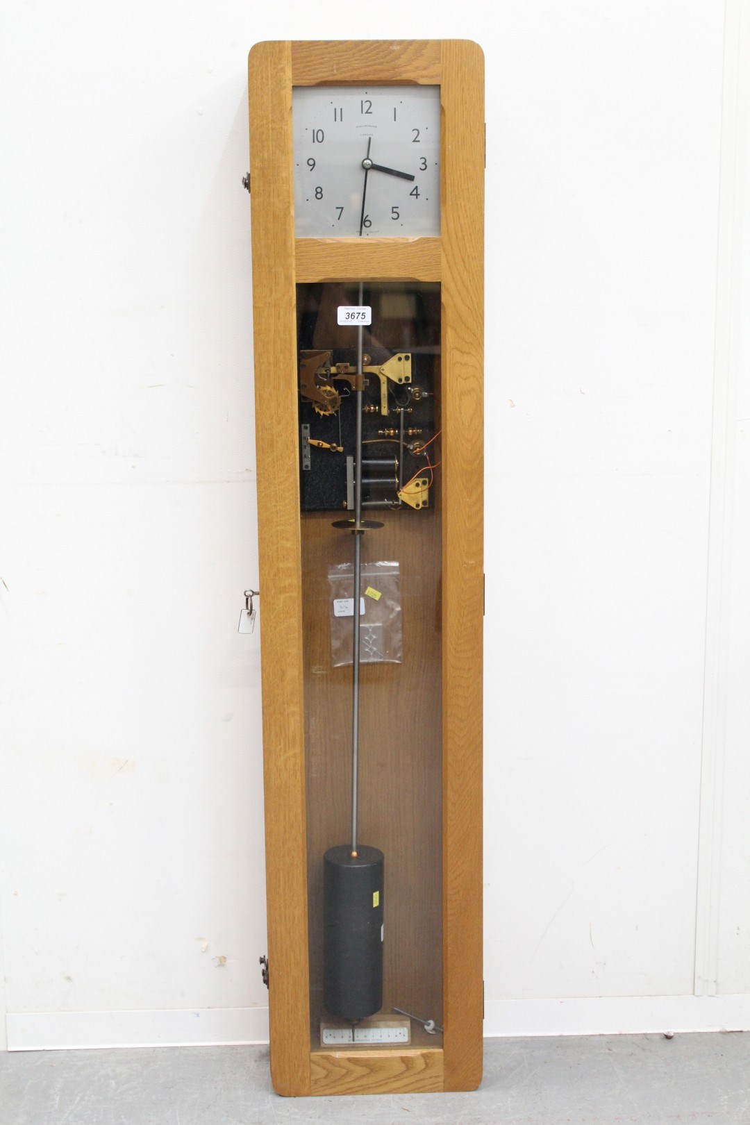 Lot 3675 - Synchronome electric Master clock with
