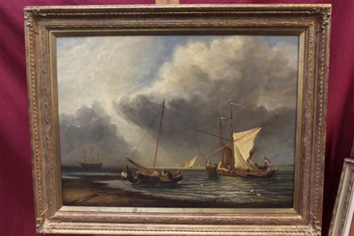 Lot 1137 - Henry Lay, 19th century oil on canvas