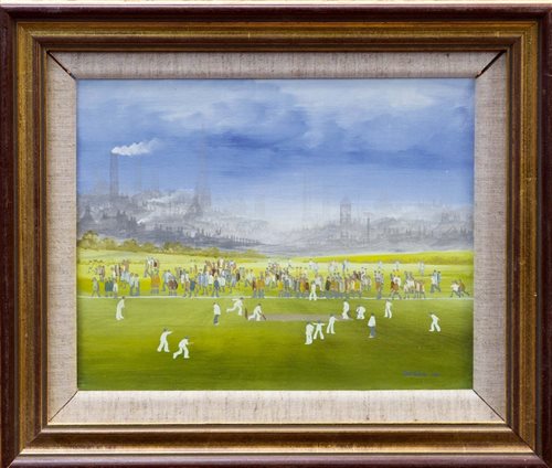 Lot 1193 - *Braaq (Brian Shields 1951 - 1997), oil on