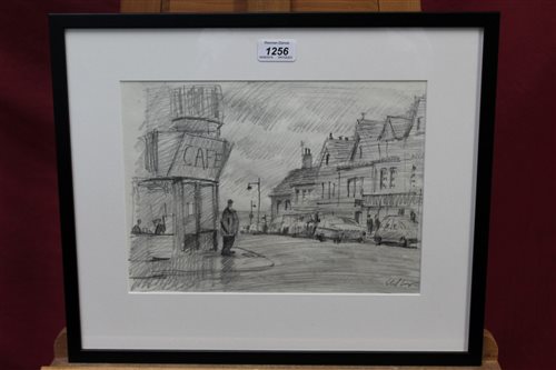 Lot 1256 - Ed Cooper, contemporary, pencil drawing