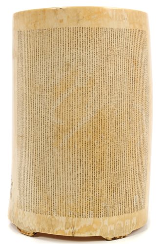 Lot 910 - Exceptional Chinese engraved ivory brush pot,