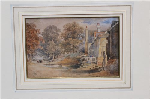 Lot 912 - George Pyne (1800 - 1884), watercolour