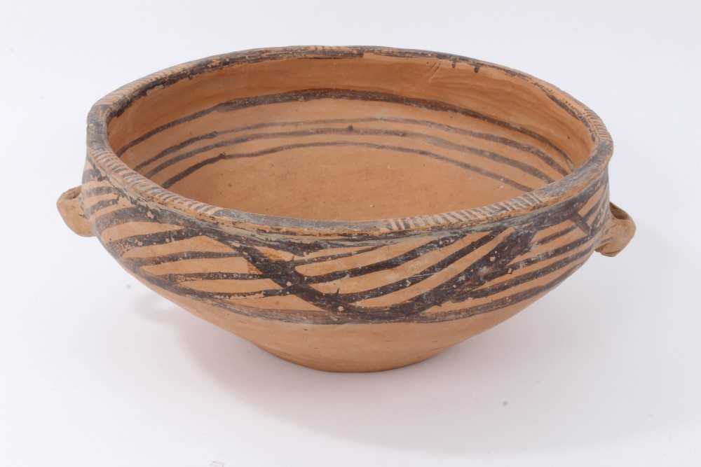Lot 121 - Ancient Chinese redware pottery Neolithic