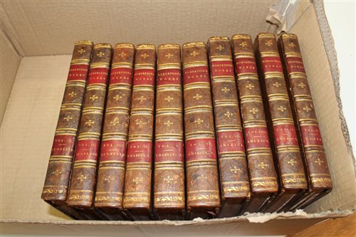 Lot 2512 - Books - Robertson's Works - well-bound,
