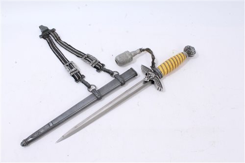 Lot 805 - Second World War Nazi 1937 pattern Luftwaffe