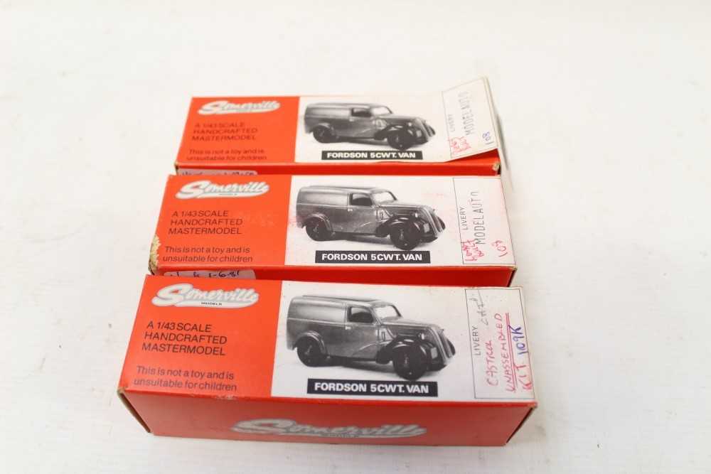 Lot 2757 - Selection of white metal unconstructed