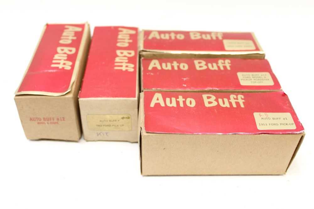 Lot 2764 - Auto Buff models – including Model A Coupe,