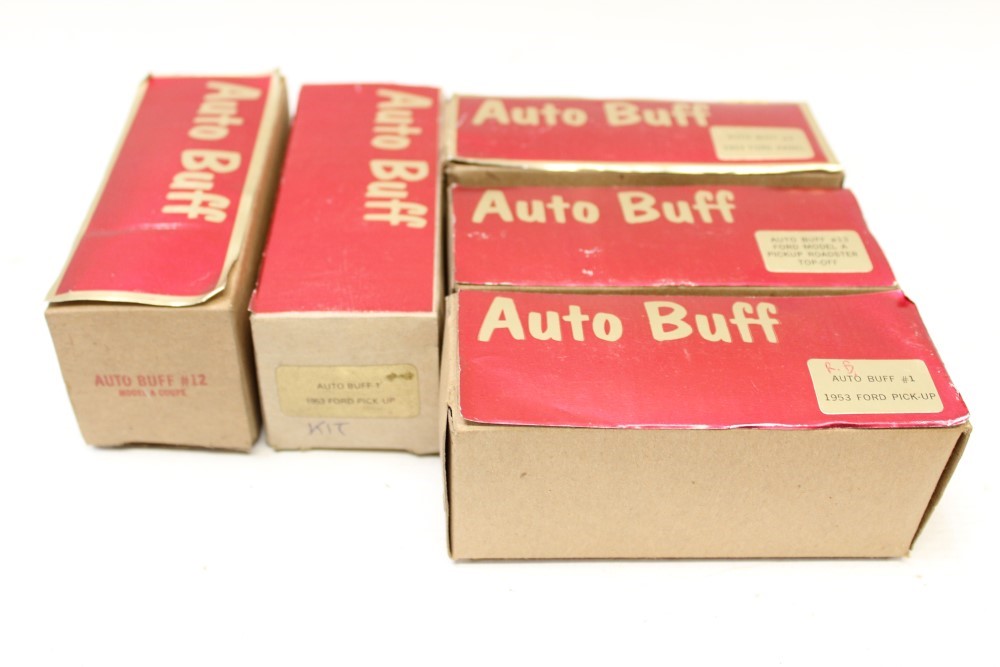 Lot 2764 - Auto Buff models – including Model A Coupe,