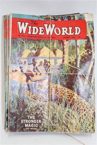 Lot 2459 - Magazines - The Wide World 1950s issues,