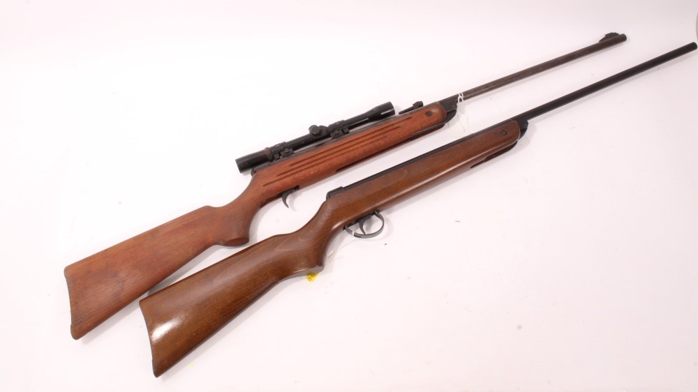 Lot 917 - BSA Meteor .177 Calibre Rifle together with