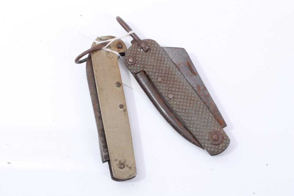 Lot 843 - First World War Canadian folding military