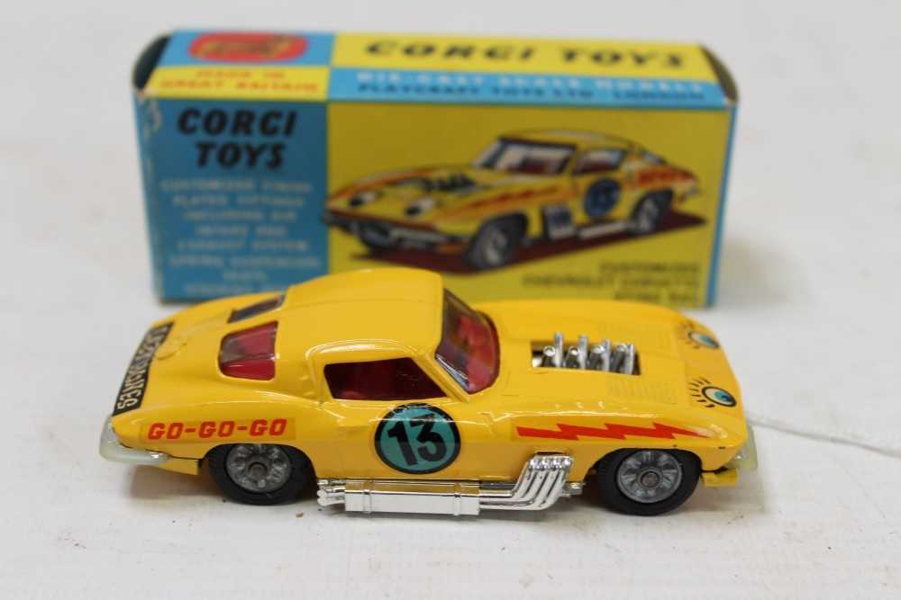 Lot 2837 - Corgi Customised Chevrolet Stingray, yellow
