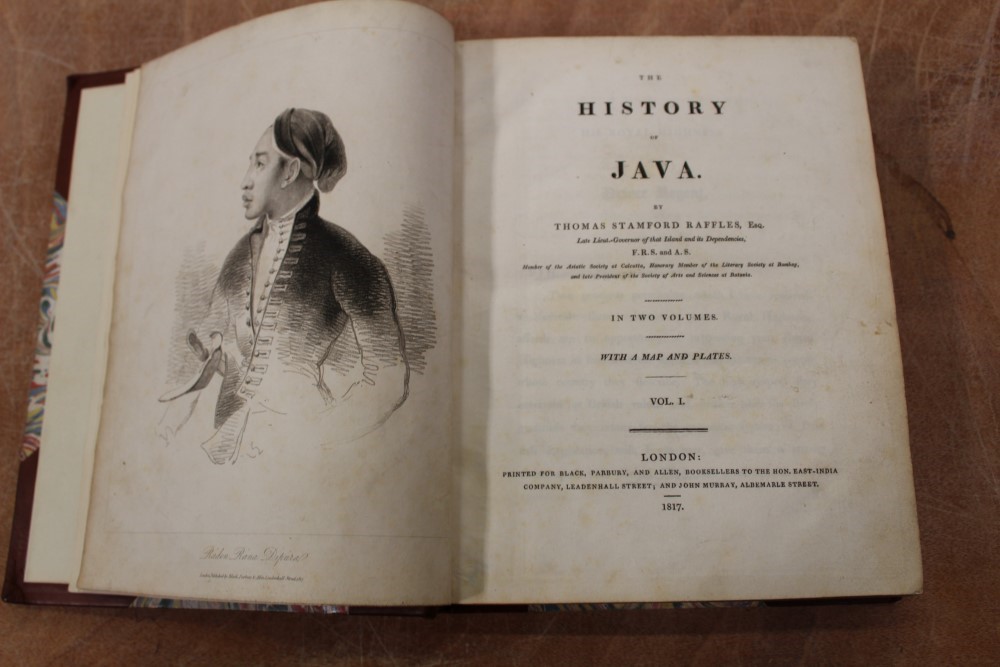 Lot 2439 - Books - Thomas Stamford Raffles – The
