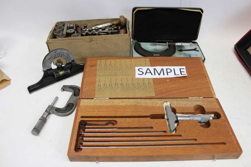 Lot 3640 - Selection of engineering tools and gauges