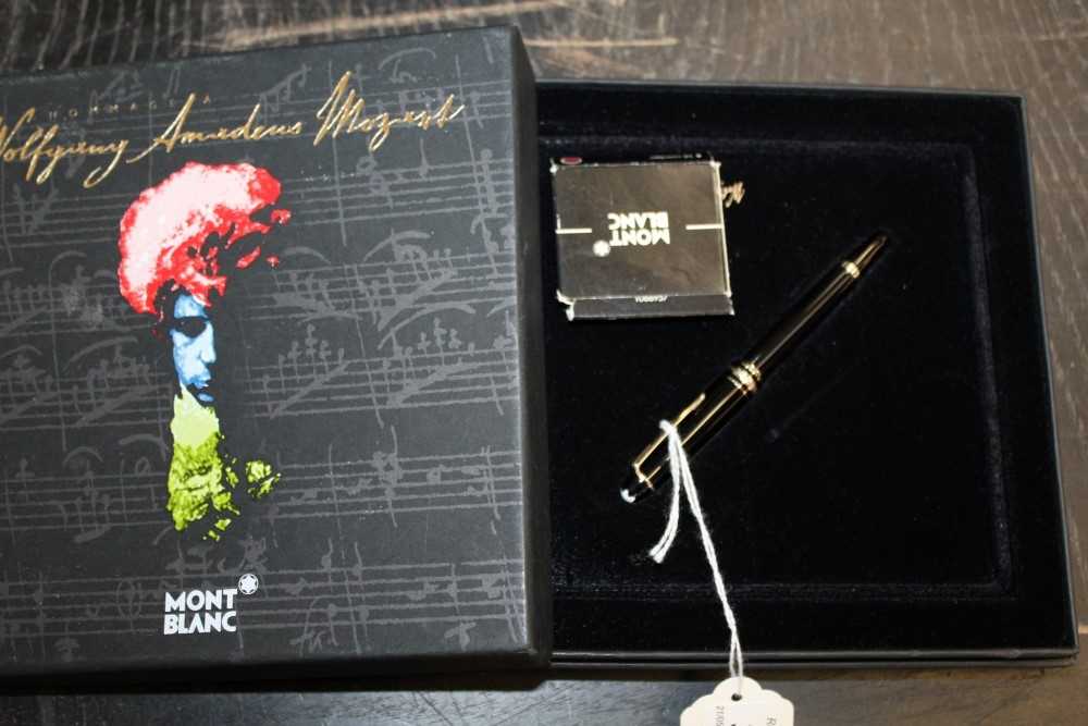 Lot 3818 - Mont Blanc Homage Amadeus Mozart special