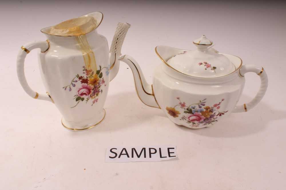 Lot 2215 - Royal Crown Derby ‘Derby Posies’ tea set