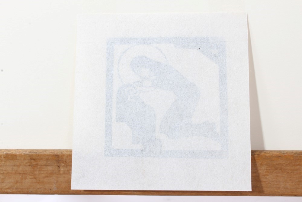Lot 1128 - Eric Gill (1882-1940) wood engraving,