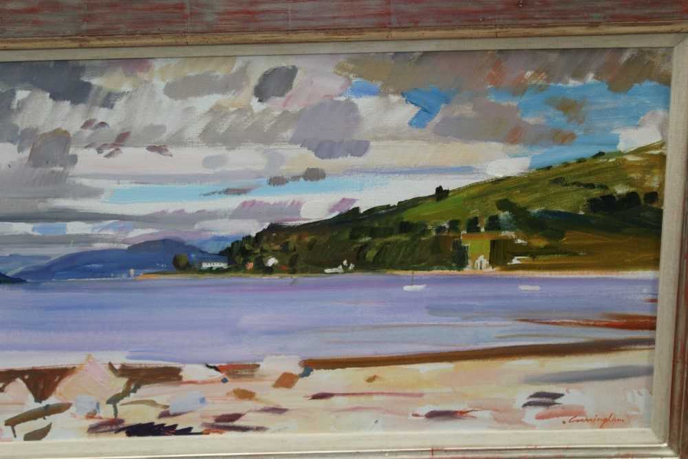 Lot 1122 - *John Cunningham (1927-2000) oil on canvas