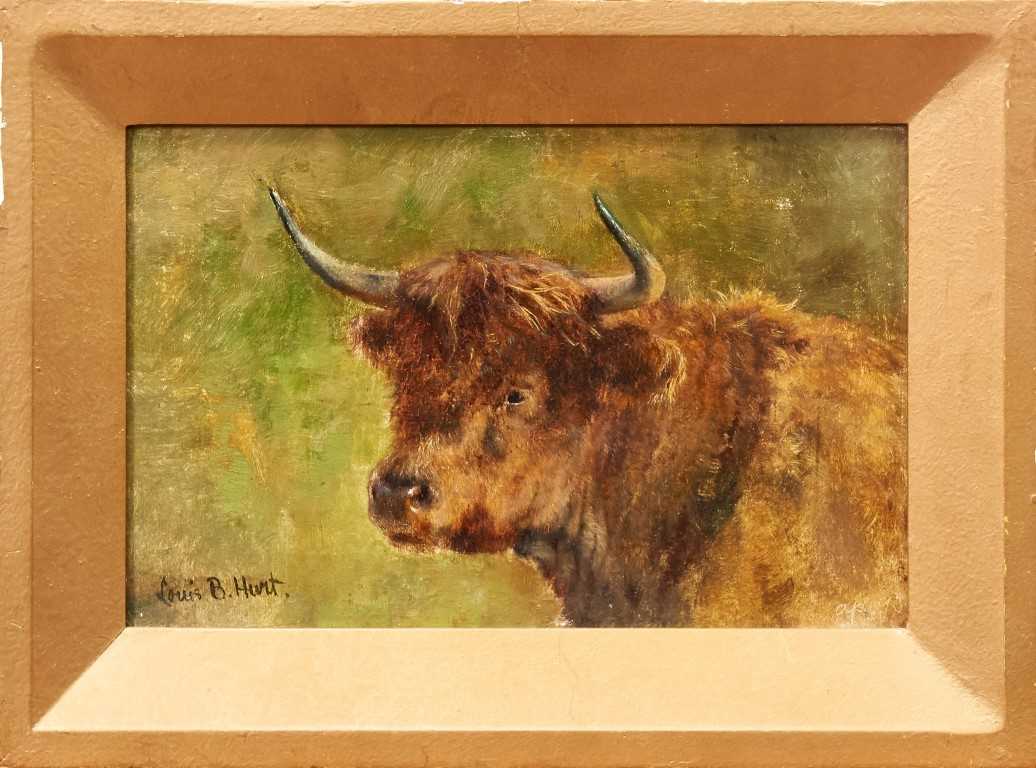 Lot 1166 - Louis Bosworth Hurt (1856-1929) oil on